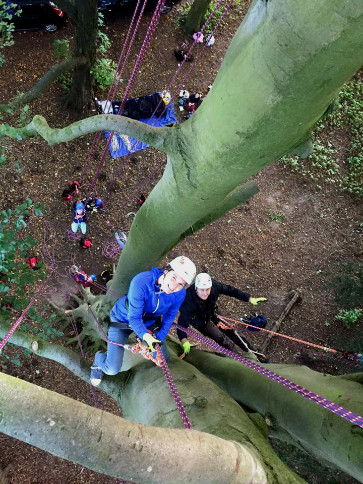 Family Tree Climbing with Ropes