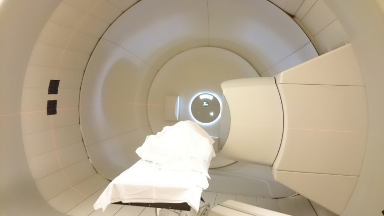 360 degree snout of the proton beam radiotherapy machine at ProCure ...