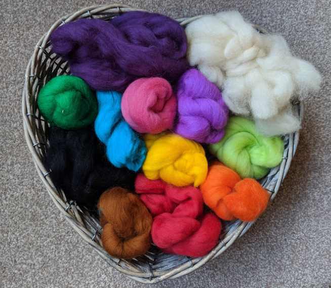 How to Make Felted Feet Slippers While Walking with Kids